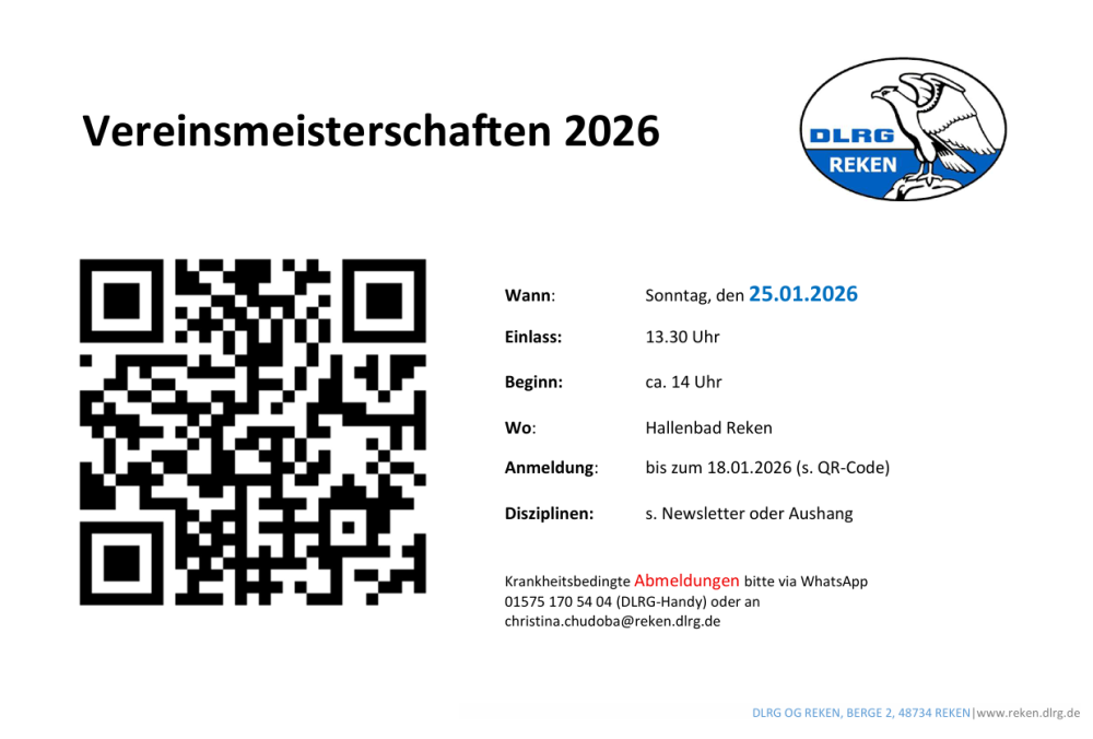 Neuigkeiten Details | DLRG Ortsgruppe Reken e.V.